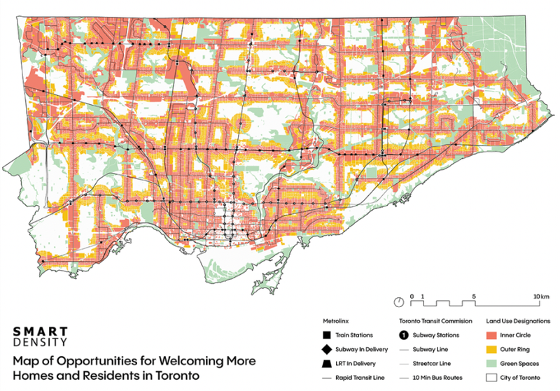 Urban Planning Map Of Toronto Canada Toronto On The Rise | 2011 11 23