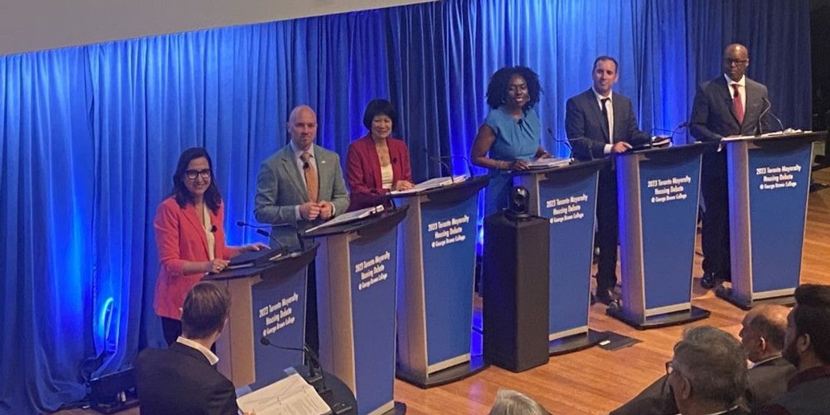 Property Taxes, Affordability Key Issues in Toronto Mayoral Housing Debate Property Taxes, Affordability Key Issues in Toronto Mayoral Housing Debate