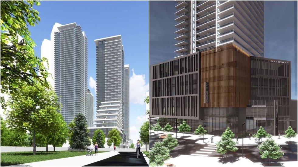 From Parking Lot to Walkable Paradise: 24-Storey Tower Proposed for ...