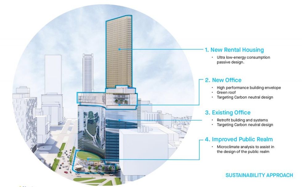 Soaring 61-Storey Residential Tower Proposed for Ontario Power Building ...