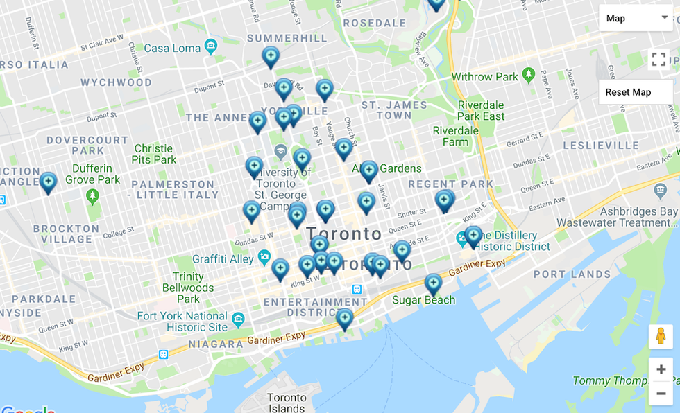 Dozens Of Helpful Toronto Maps For Crime, Construction, Spying On ...
