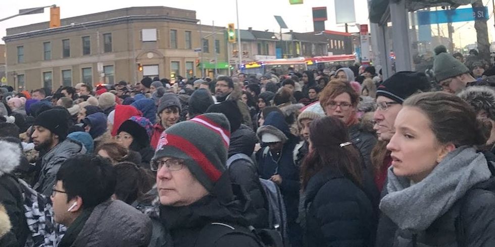 Partial Derailment on TTC Line 2 Causing Commuter Chaos This Morning ...