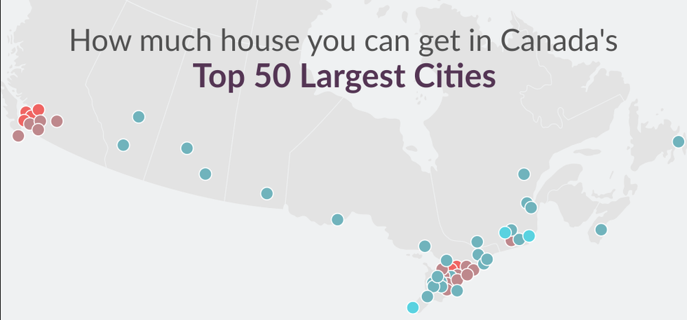What Canada's Average House Price Will Buy You Across The Country - STOREYS