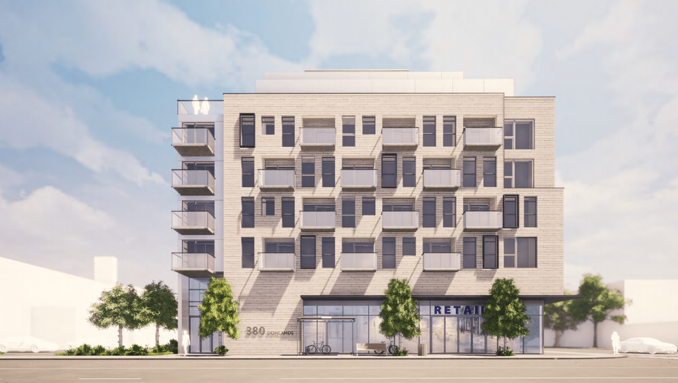'Attractive' Mid-Rise Mixed-Use Building Proposed in Old East York