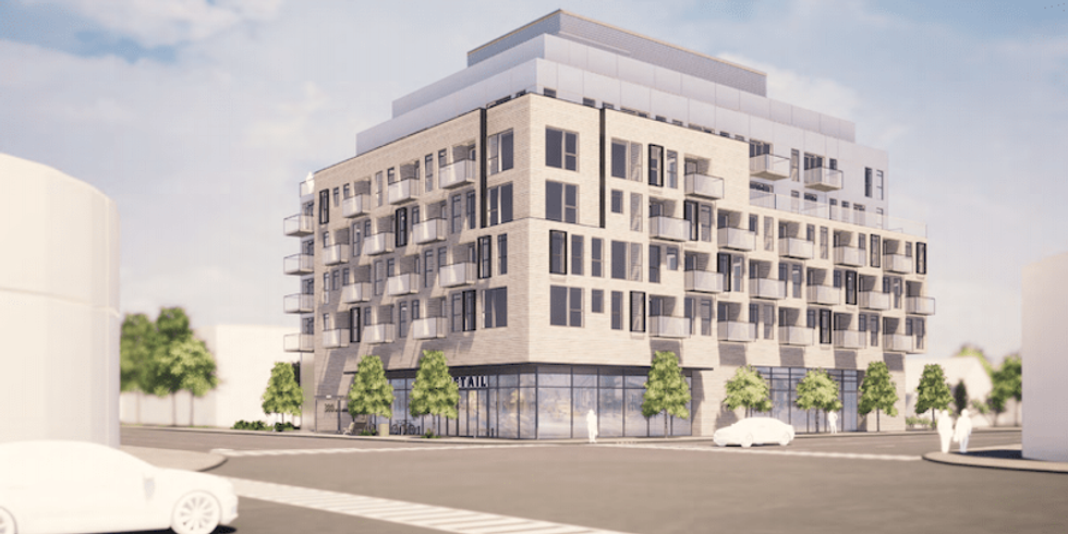 'Attractive' Mid-Rise Mixed-Use Building Proposed in Old East York