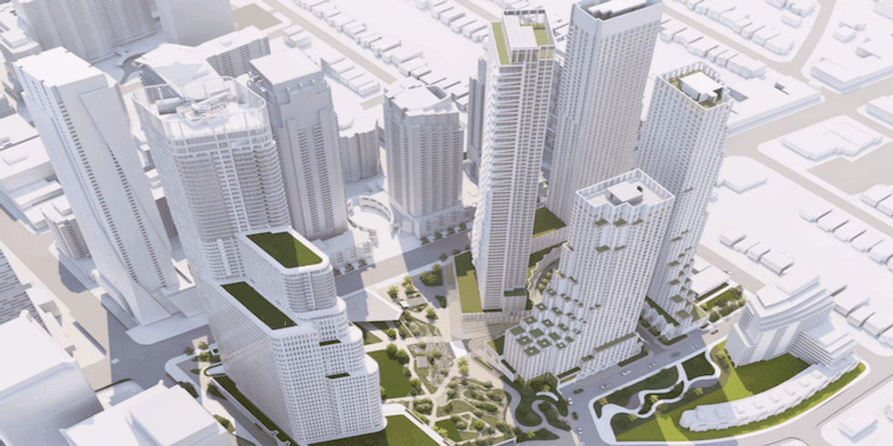 More Details Revealed for Massive Canada Square Redevelopment - STOREYS