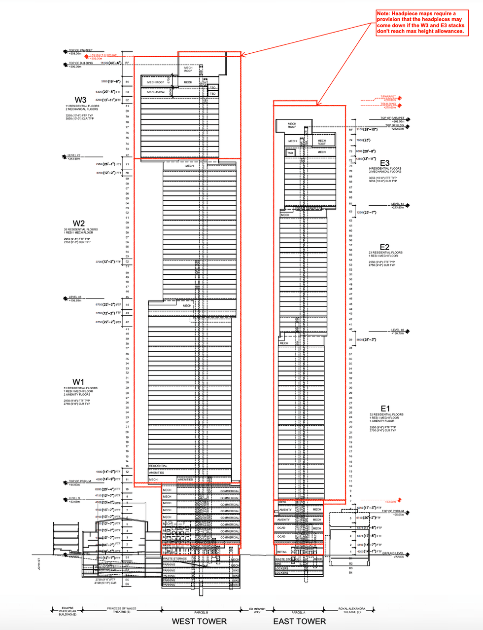 Plans for Proposed Frank Gehry-Designed Development Revised - STOREYS