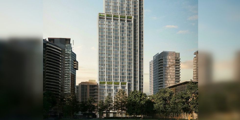 New Plans Submitted for 41-Storey Mixed-Use Tower in Yorkville