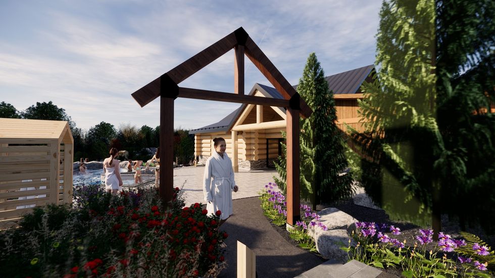 New Renderings and Details Released of Nordik Spa Opening in Whitby