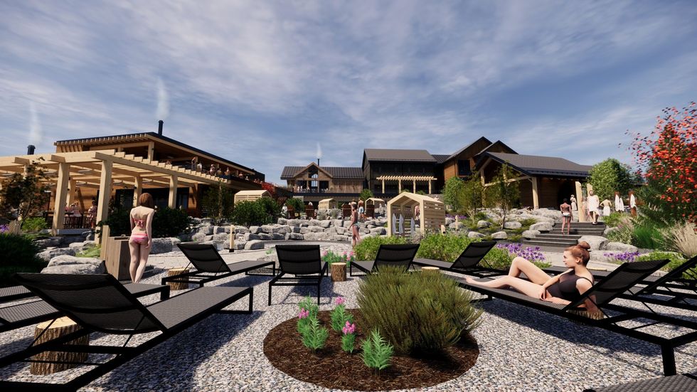 New Renderings and Details Released of Nordik Spa Opening in Whitby