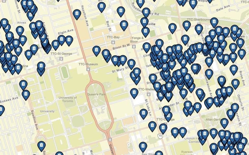 This Map Now Lets You View Toronto Apartment Building Evaluations