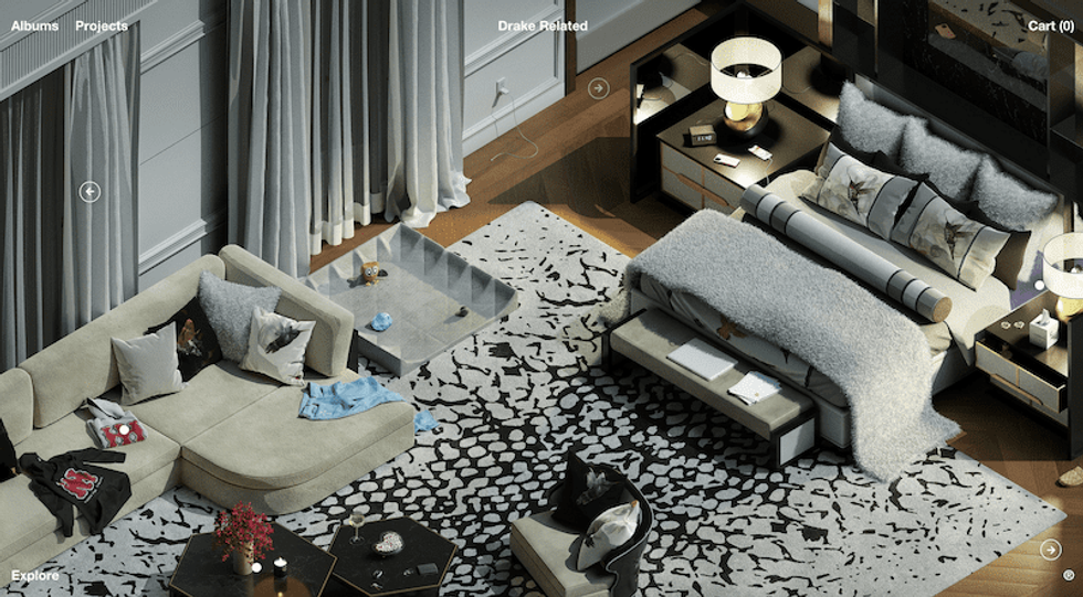 You Can Now Take a Virtual Tour of Drake's Toronto Mansion