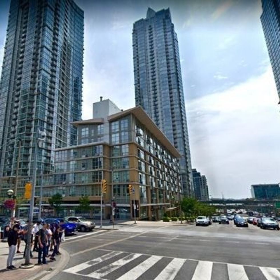 Now and Then: Spadina and Bremner, Southeast Corner