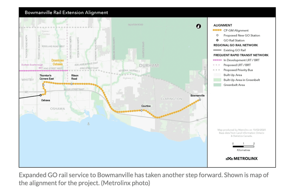 Metrolinx Gets the Wheels Turning on Bowmanville GO Transit Expansion