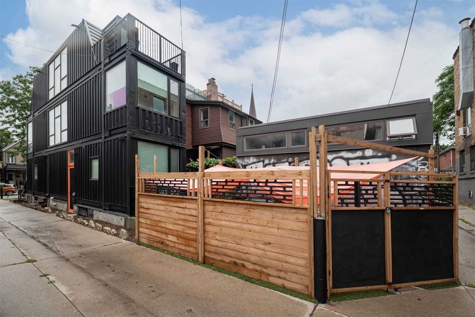Stacked Shipping Container House in Little Portugal Asking $2M