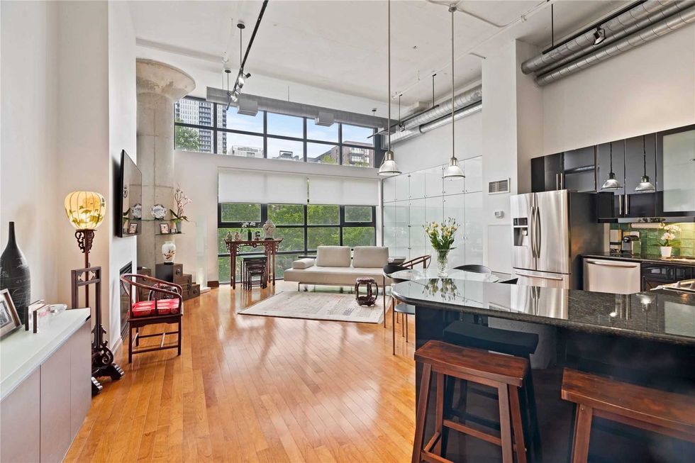 This Regent Park Loft Stunningly Blends Old with New