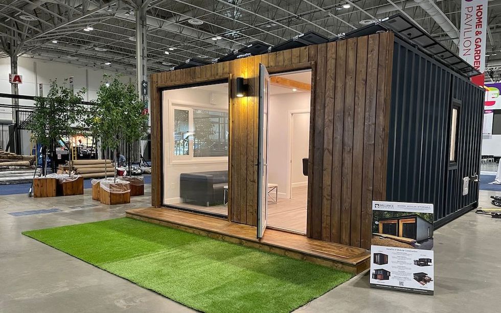 Check Out this Innovative Green Container Home at the CNE