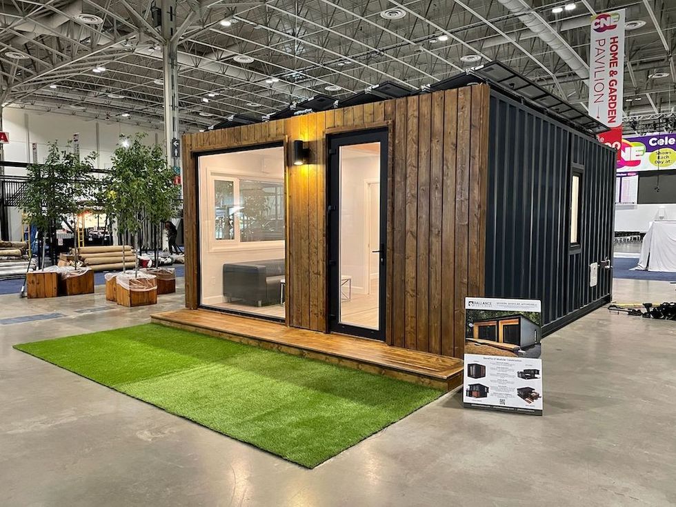 Check Out this Innovative Green Container Home at the CNE