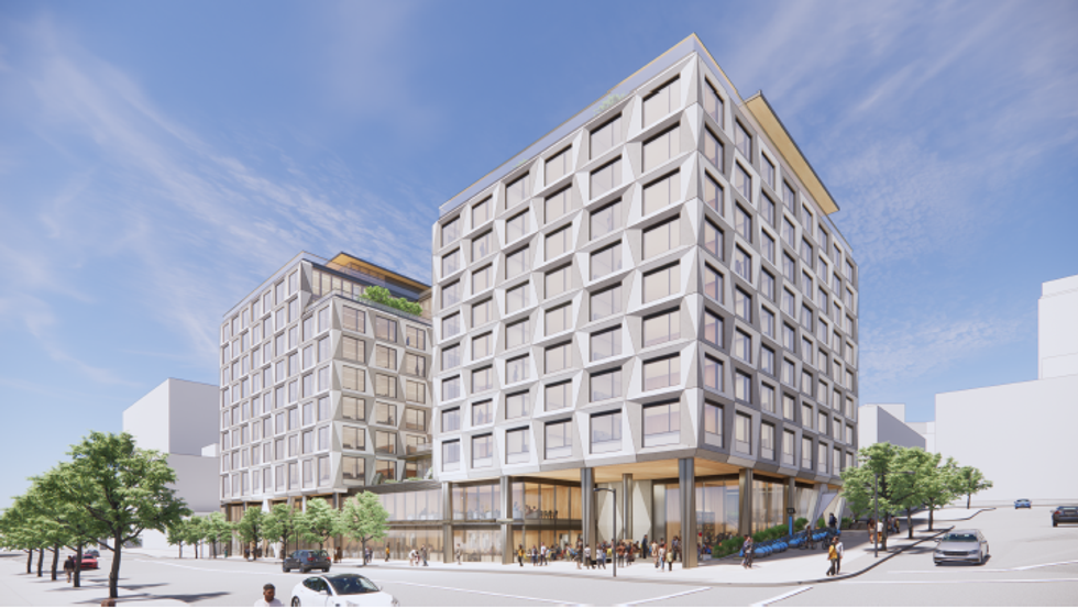 Bosa Properties To Develop 10-Storey Hotel & Office On West Broadway