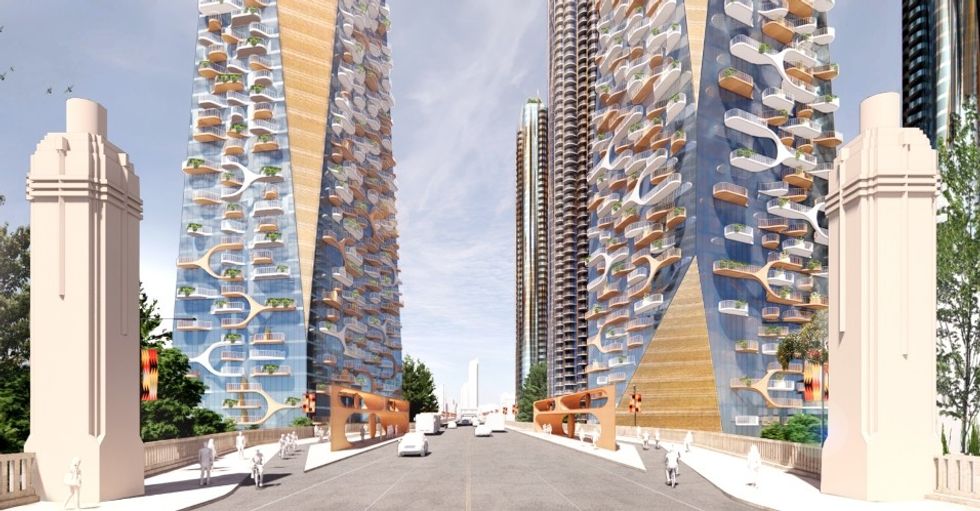 Trudeau Commits $1.4B for 3,000 Homes in 11-Building Sen̓áḵw Project