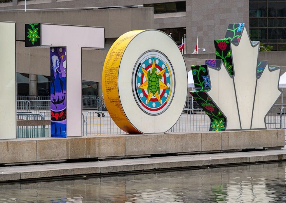 New Artwork on the Toronto Sign Pays Tribute to the Rights of ...