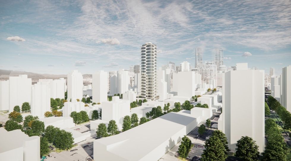 40-Storey 'Exoskeleton' High-Rise Proposed for Vancouver's West End