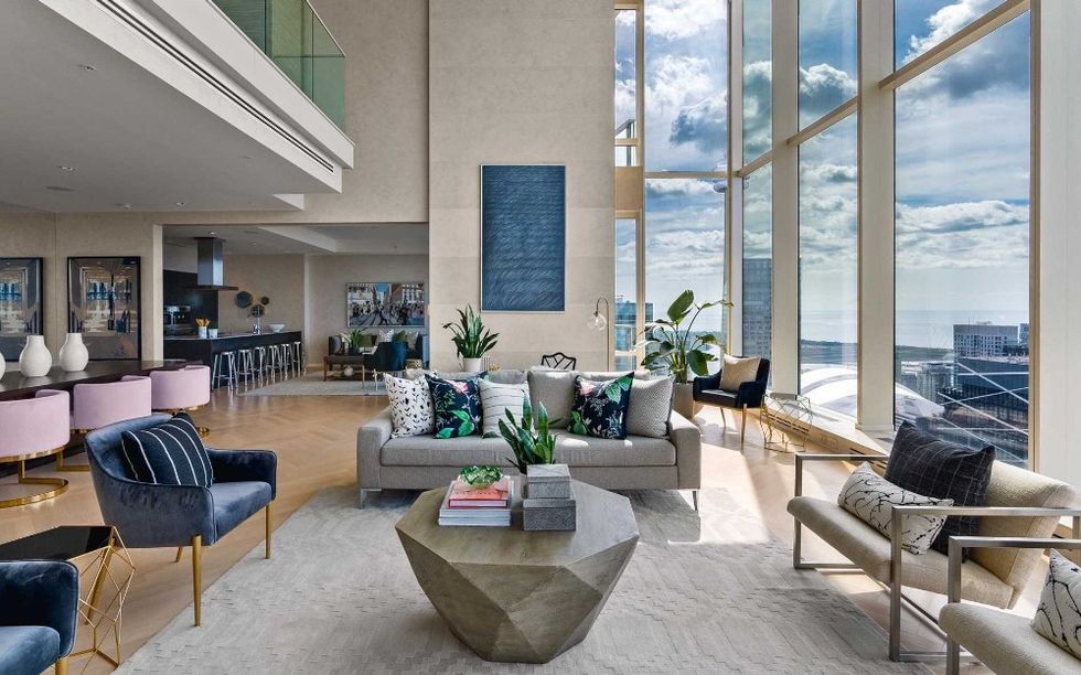 Inside a Two-Floor, $12M Condo at Toronto's Shangri-La