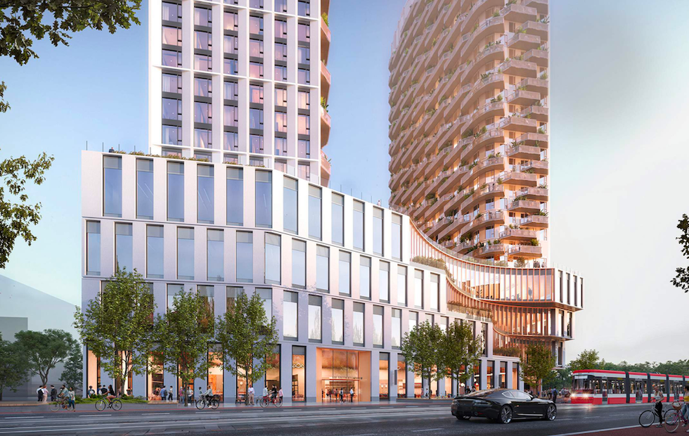New Pair of Mixed-Use Towers to Liven Up Toronto's Port Lands