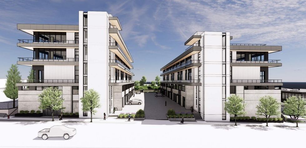 PC Urban Proposing 3 Stacked Industrial Buildings in Marpole, Vancouver