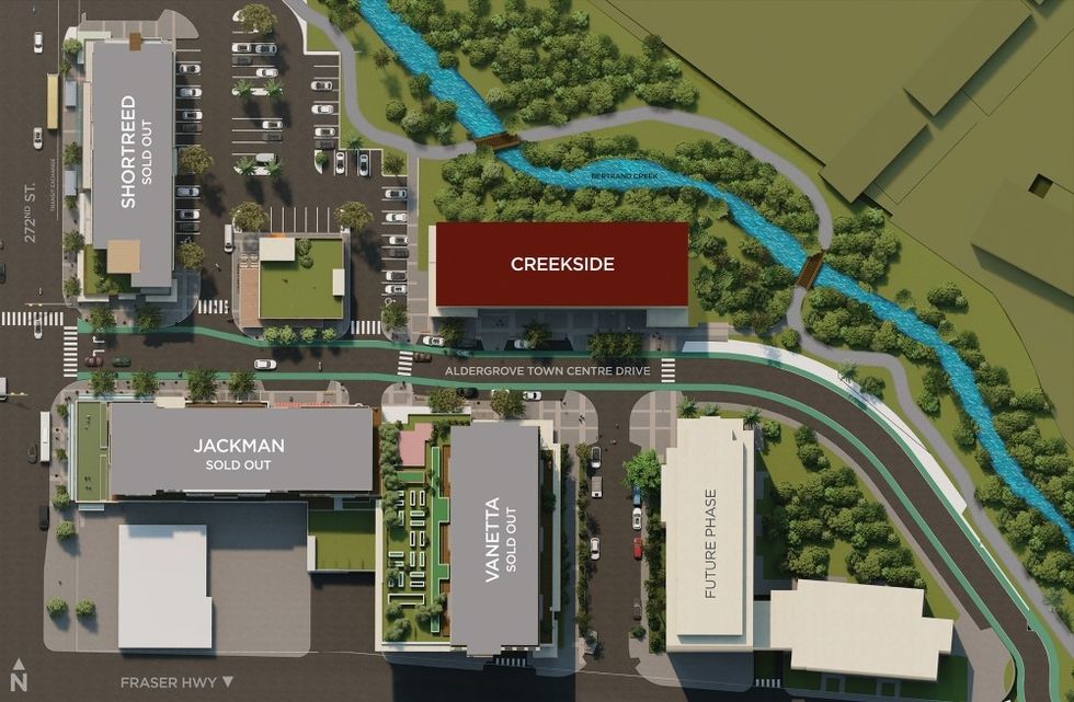Multi-Building Aldergrove Town Centre Development Begins Construction