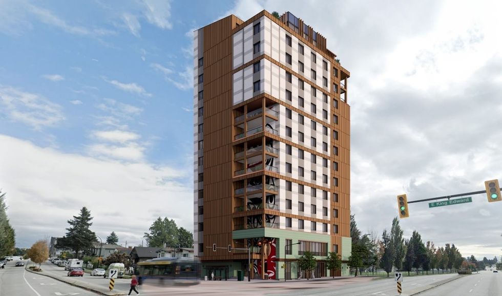 BC Housing Proposing 14-Floor Social Housing Building in East Vancouver