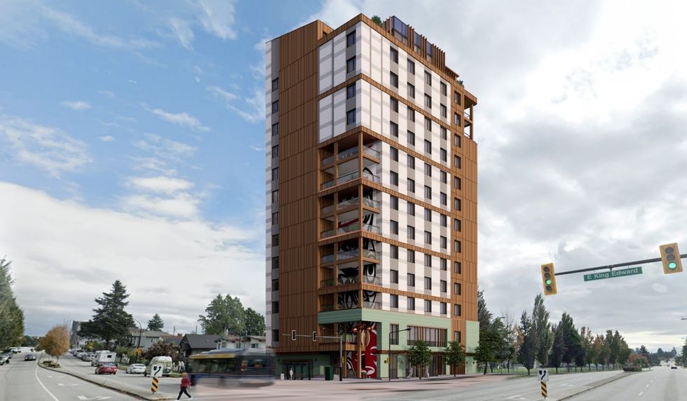 BC Housing Proposing 14-Floor Social Housing Building in East Vancouver