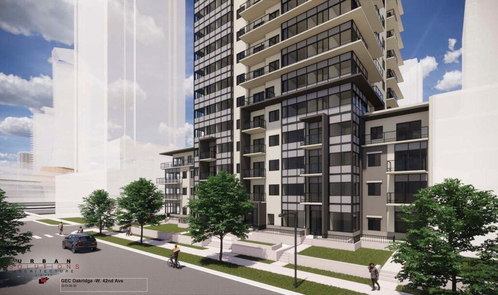 18-Storey GEC Living Oakridge Student Rental Building Moves Forward