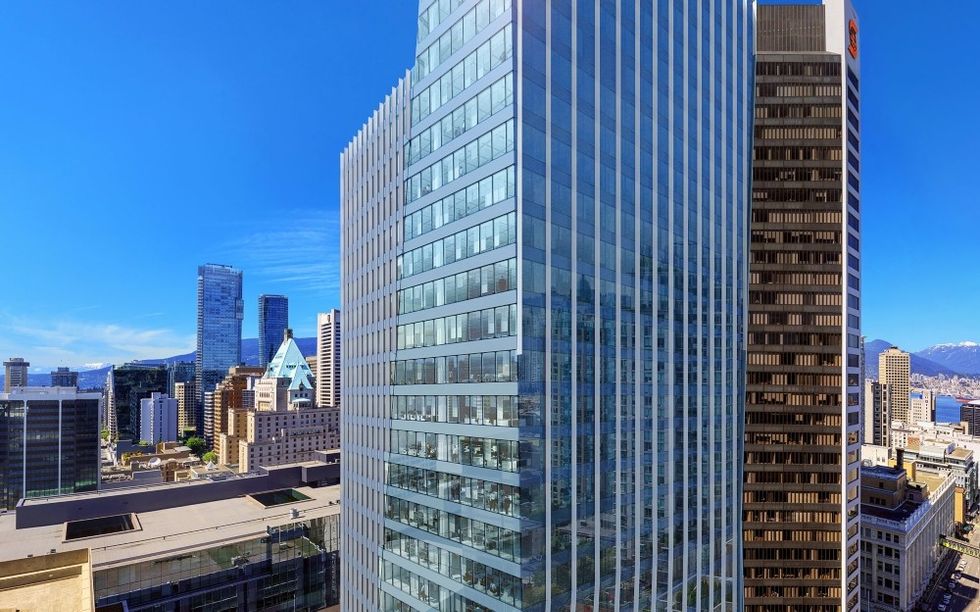 33-Storey Vancouver Centre II Downtown Office Building Now Complete