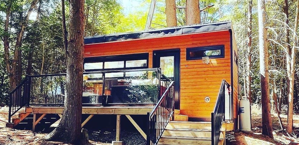 From the Grind to Off-Grid: Toronto Business Owner Embraces Tiny Cabin Life