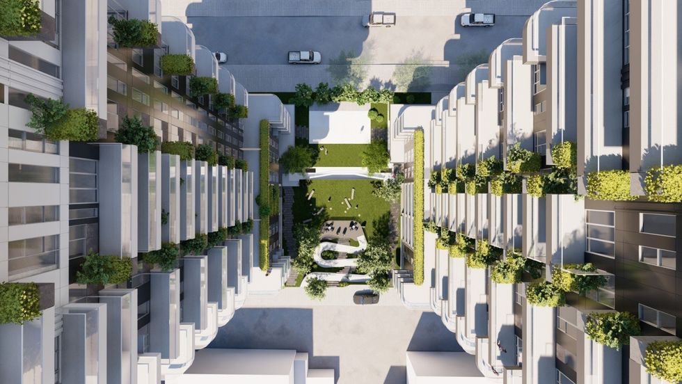 Coromandel and Peterson Proposing Twin 18-Storey Towers By Oakridge