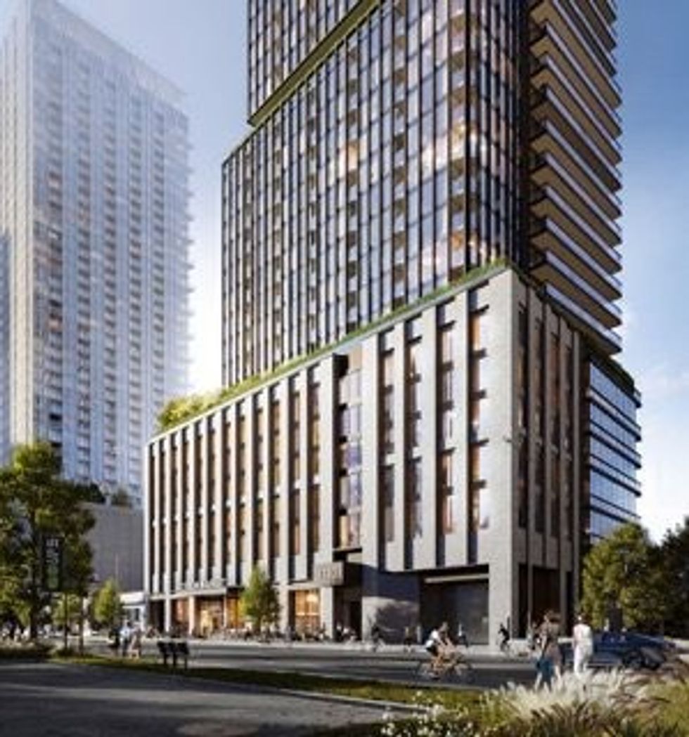 Sleek 45-storey Tower Proposed for Weston Village