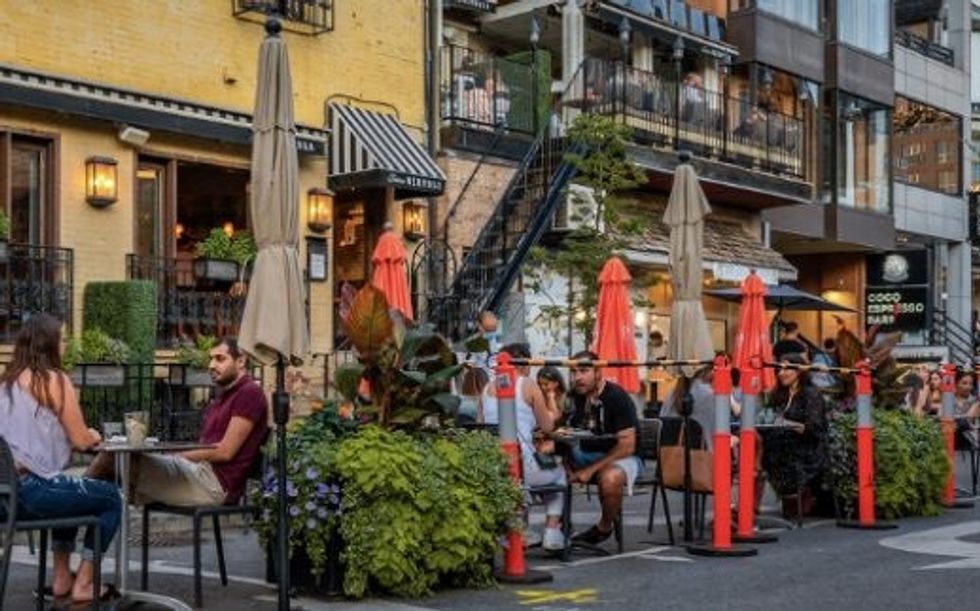 Toronto Staff Report Recommends Making CaféTO Permanent