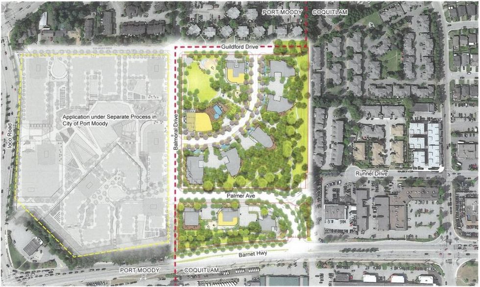 Coquitlam's 9-Tower Coronation Heights Project Up For Public Hearing