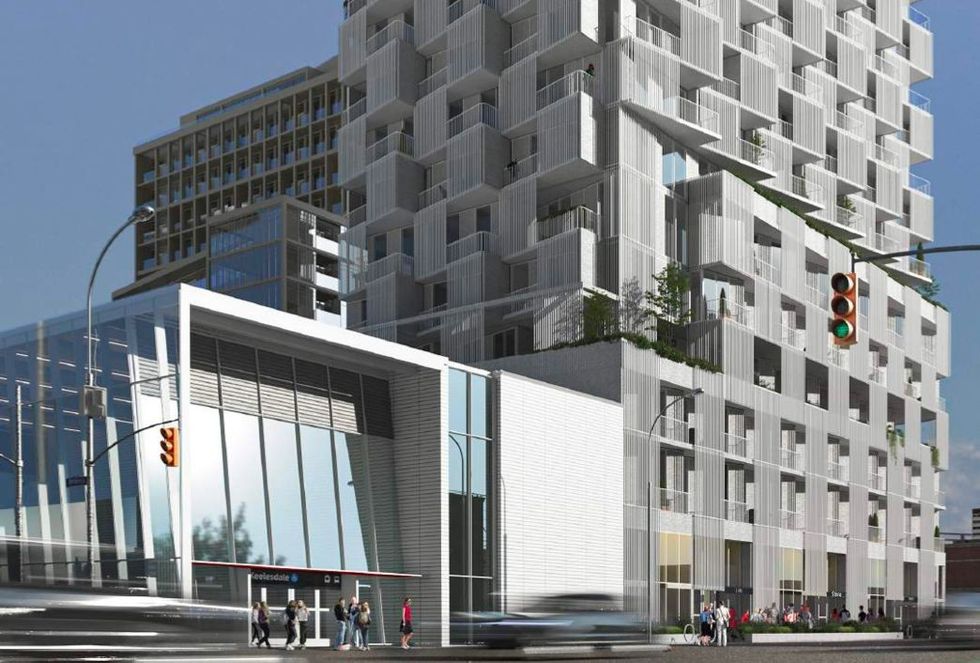 Fora Developments Proposes 33-Storey Tower for Eglinton and Keele