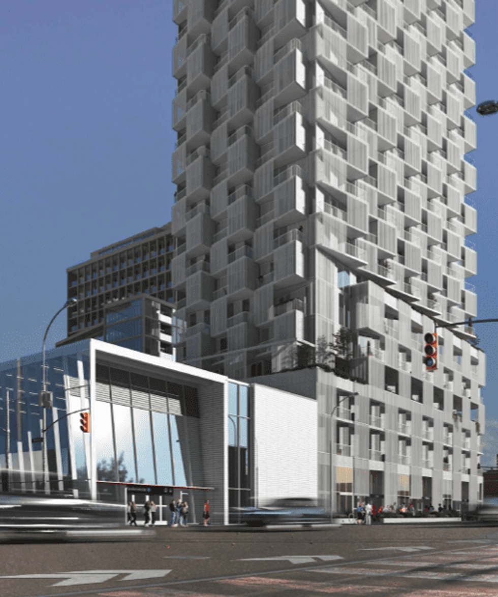 Fora Developments Proposes 33-Storey Tower for Eglinton and Keele