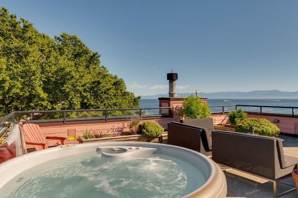 Coral Waterfront Home in Victoria's Historic James Bay Asks $3.5M