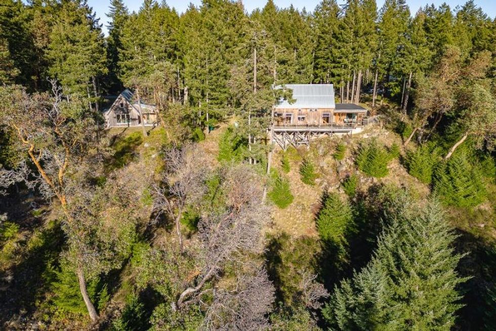 Treehouse-Chic Home on Salt Spring Island Hits Market for $1.4M