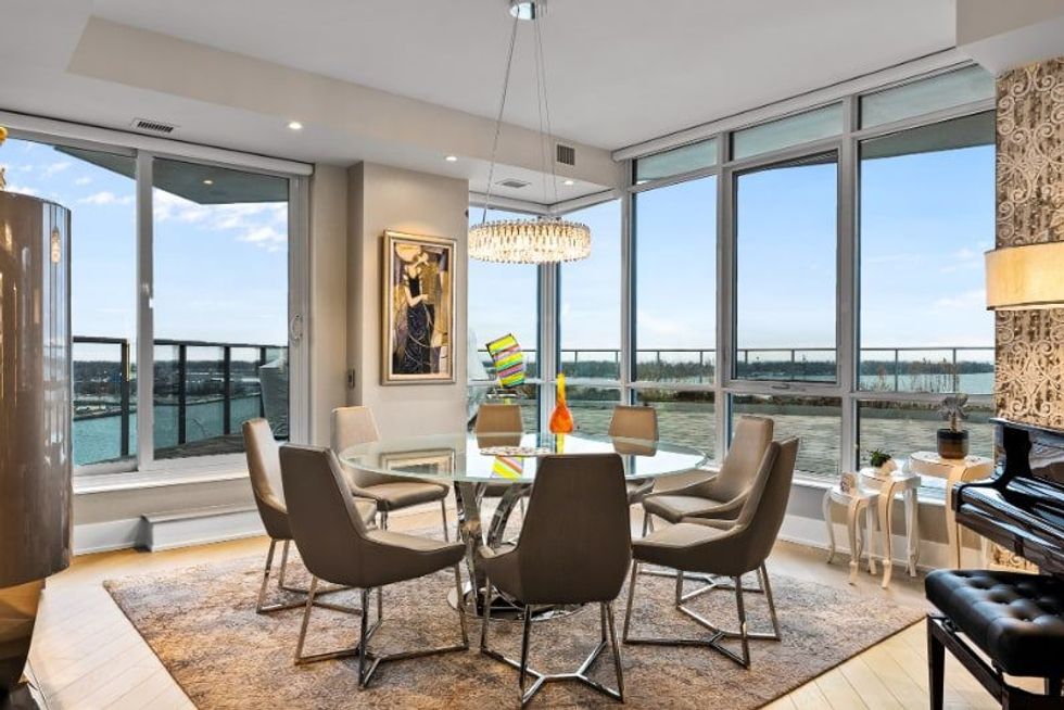 Stunning Luxury Penthouse Boasts 2,000 Sq. Ft Waterfront Terrace