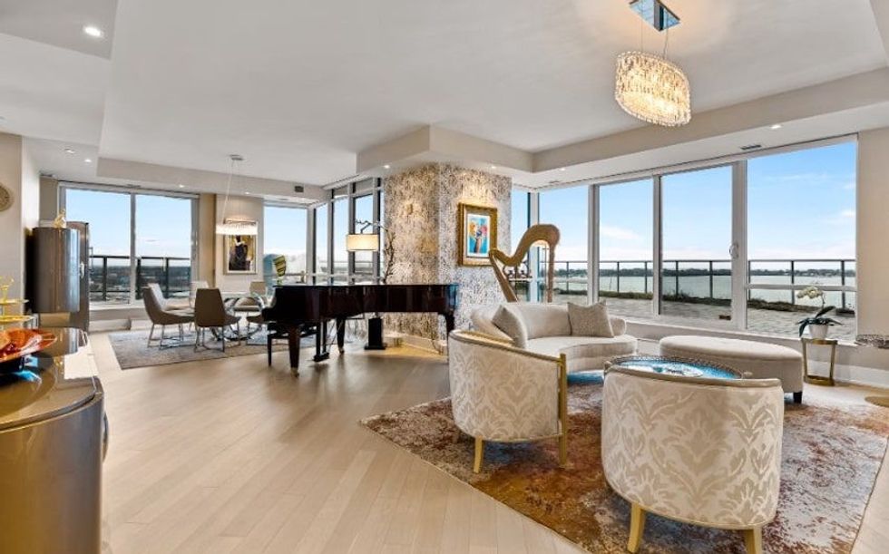 Stunning Luxury Penthouse Boasts 2,000 Sq. Ft Waterfront Terrace