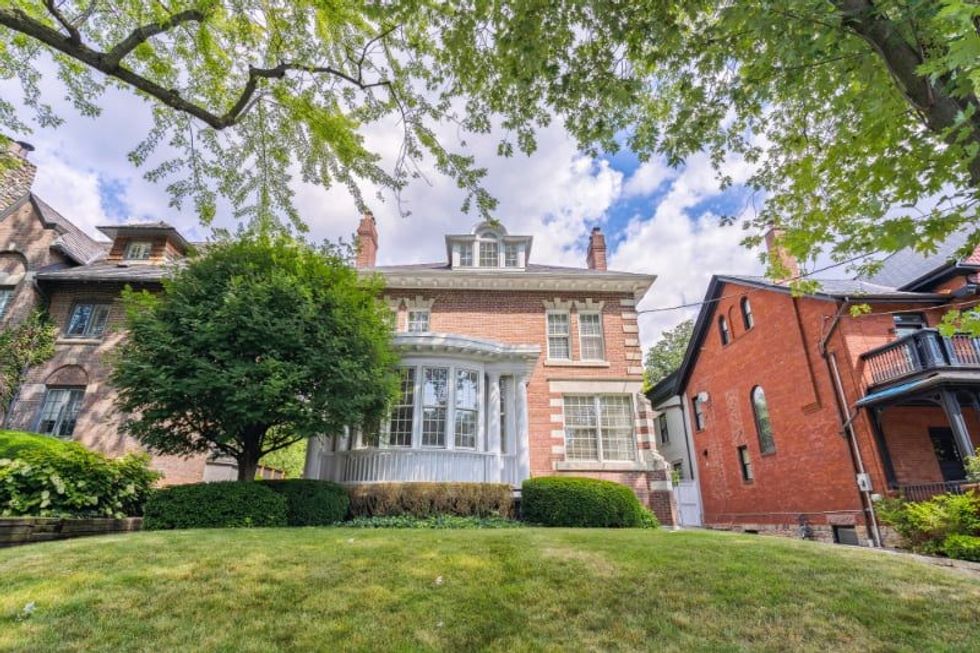 Stunning Georgian On a Double Lot Hits the Summerhill Market