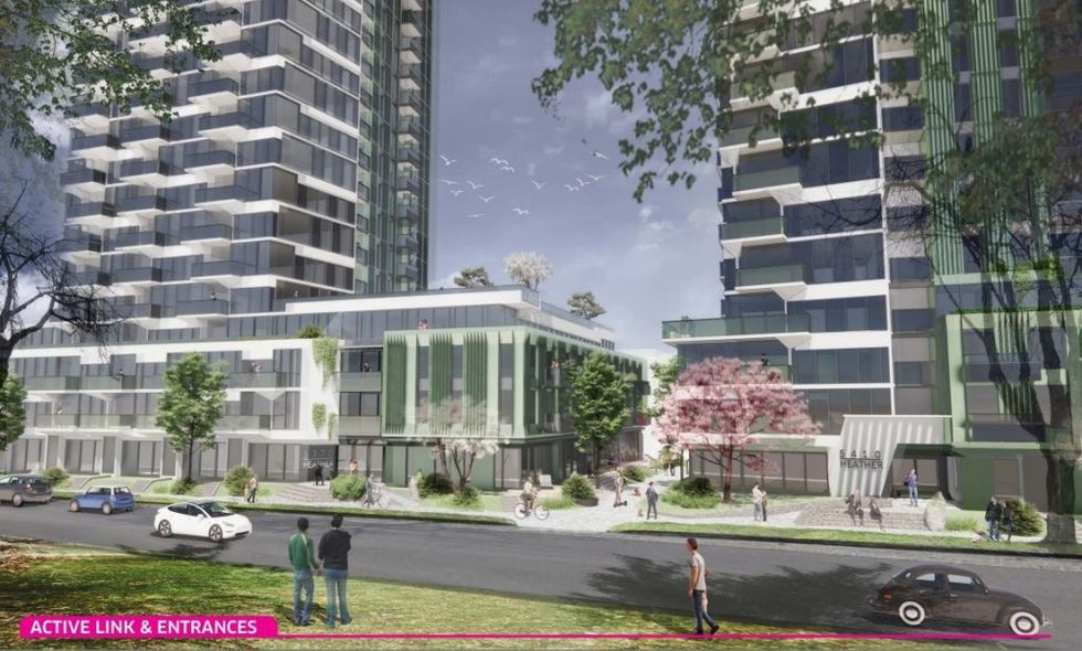 Rize Alliance Proposes 18-Storey Rental Towers Near Oakridge