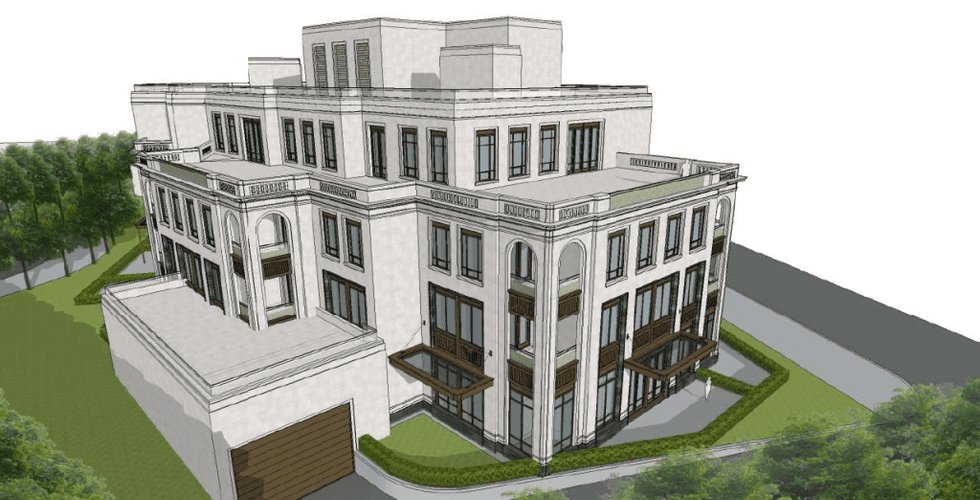 Stately Four-Storey Apartment Build Proposed For Toronto's Bridle Path